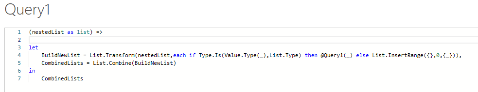 Solved: Expand a list of various types into a new list - Microsoft ...