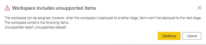 Deployment Pipeline Unsupported Items Issue - Microsoft Fabric Community