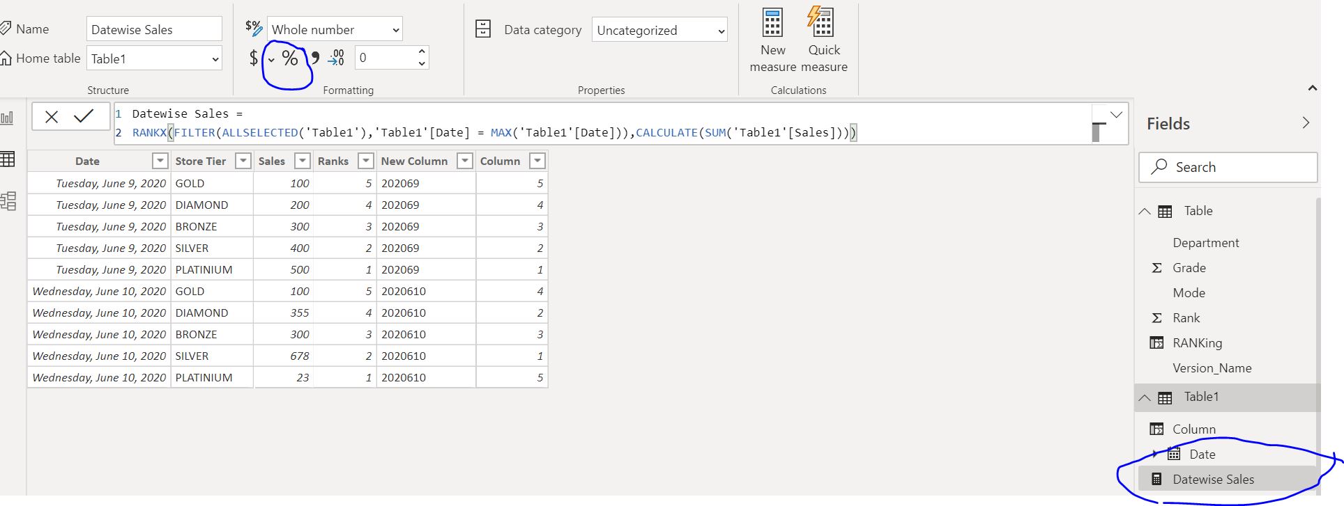 Solved: change data label to percentage - Microsoft Fabric Community