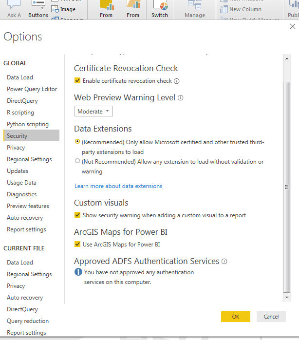 ArcGIS maps for Power BI- nothing appears in field - Microsoft Fabric ...