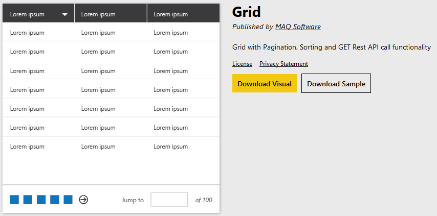 Pagination in Table Visual - Microsoft Fabric Community