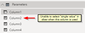 Multiple parameter values from the same table - Microsoft Fabric Community
