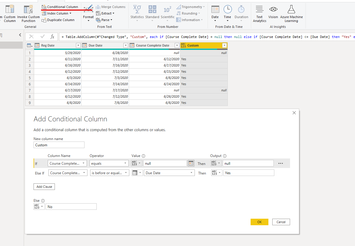 Solved: How to Create an Overdue status if course not take ...