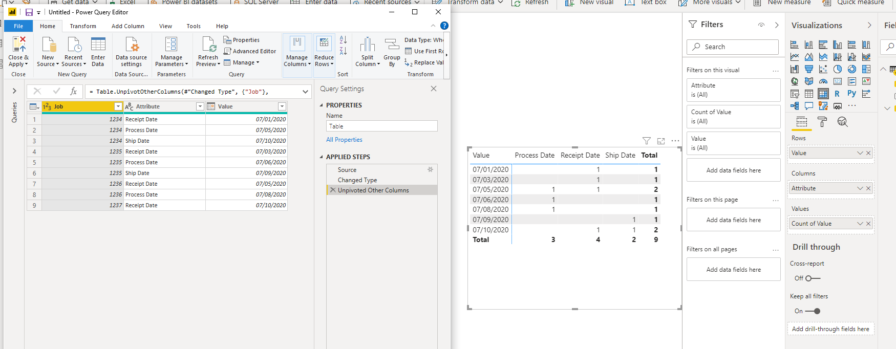 Solved: Create Summary Status Table Using Detail Dataset ...