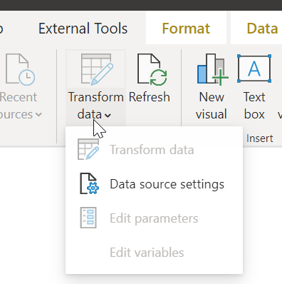 Solved: How do I switch "Live Connection Power BI dataset ...