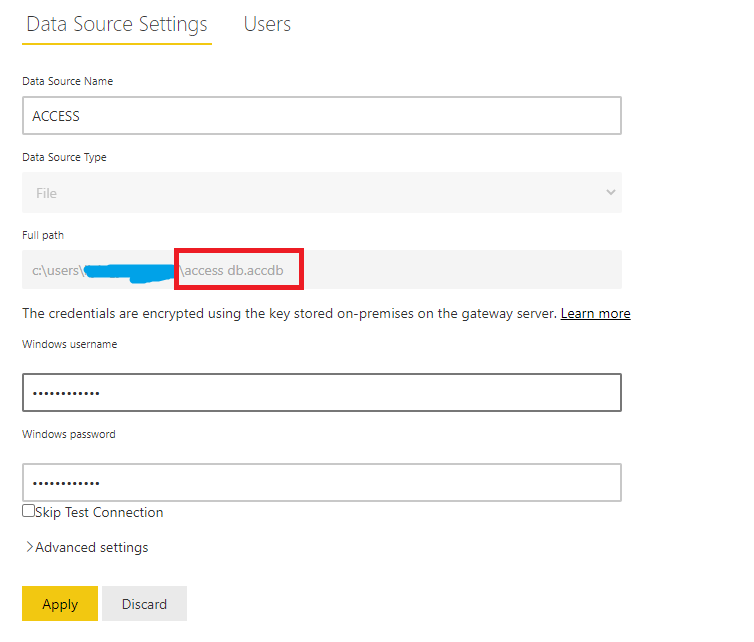 Solved Power Bi Refresh From Access Database Microsoft Fabric Community 9680