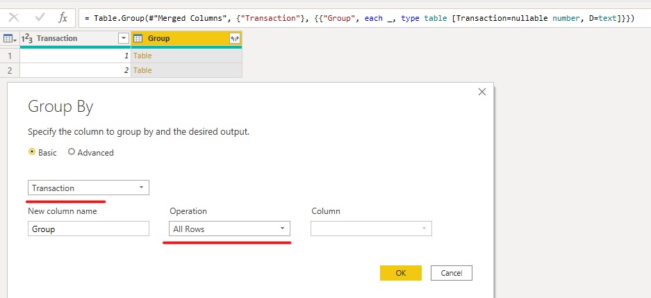 Solved: return mutiple rows into one row in a visual - Microsoft Fabric ...