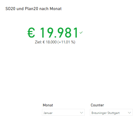KPI visual: keeping trend axis while changing mont... - Microsoft ...