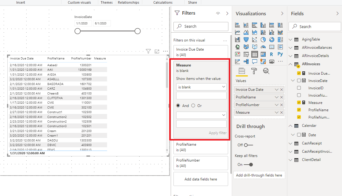 Debtors ageing measure - Power Bi - Microsoft Fabric Community