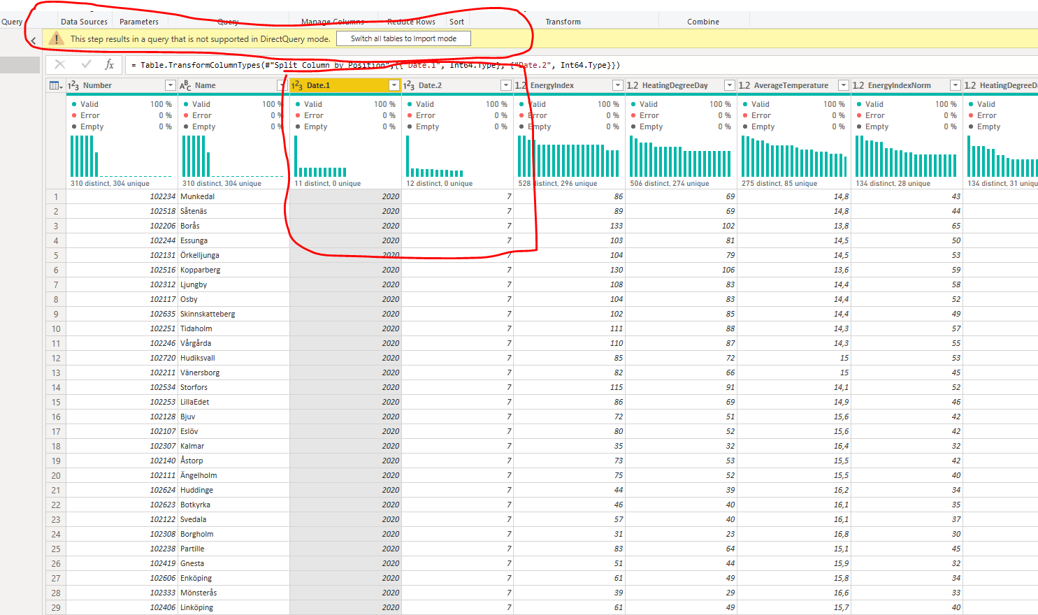 Direct Query or Import for changing for correcting... - Microsoft ...