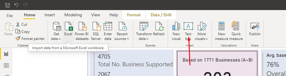 Solved: Displaying text in Chart visual - Microsoft Fabric Community