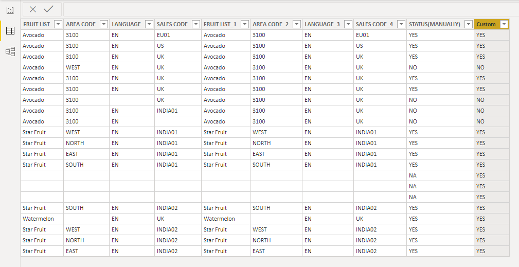Solved: True or False Conditional formatting inside the sa ...