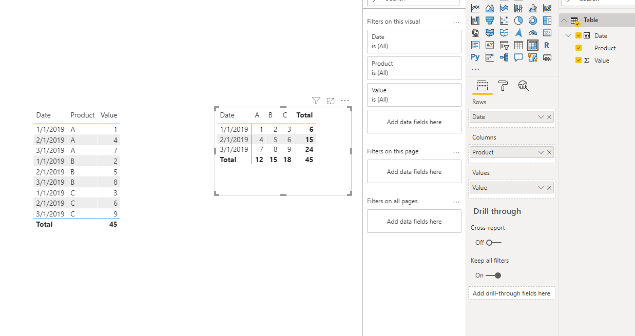 Solved: Table visual interaction - Microsoft Fabric Community