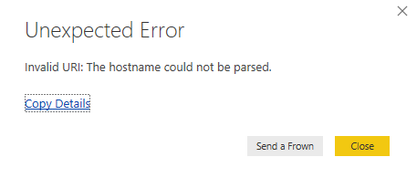 unable to change reporting server in Power BI SSRS - Microsoft Fabric ...