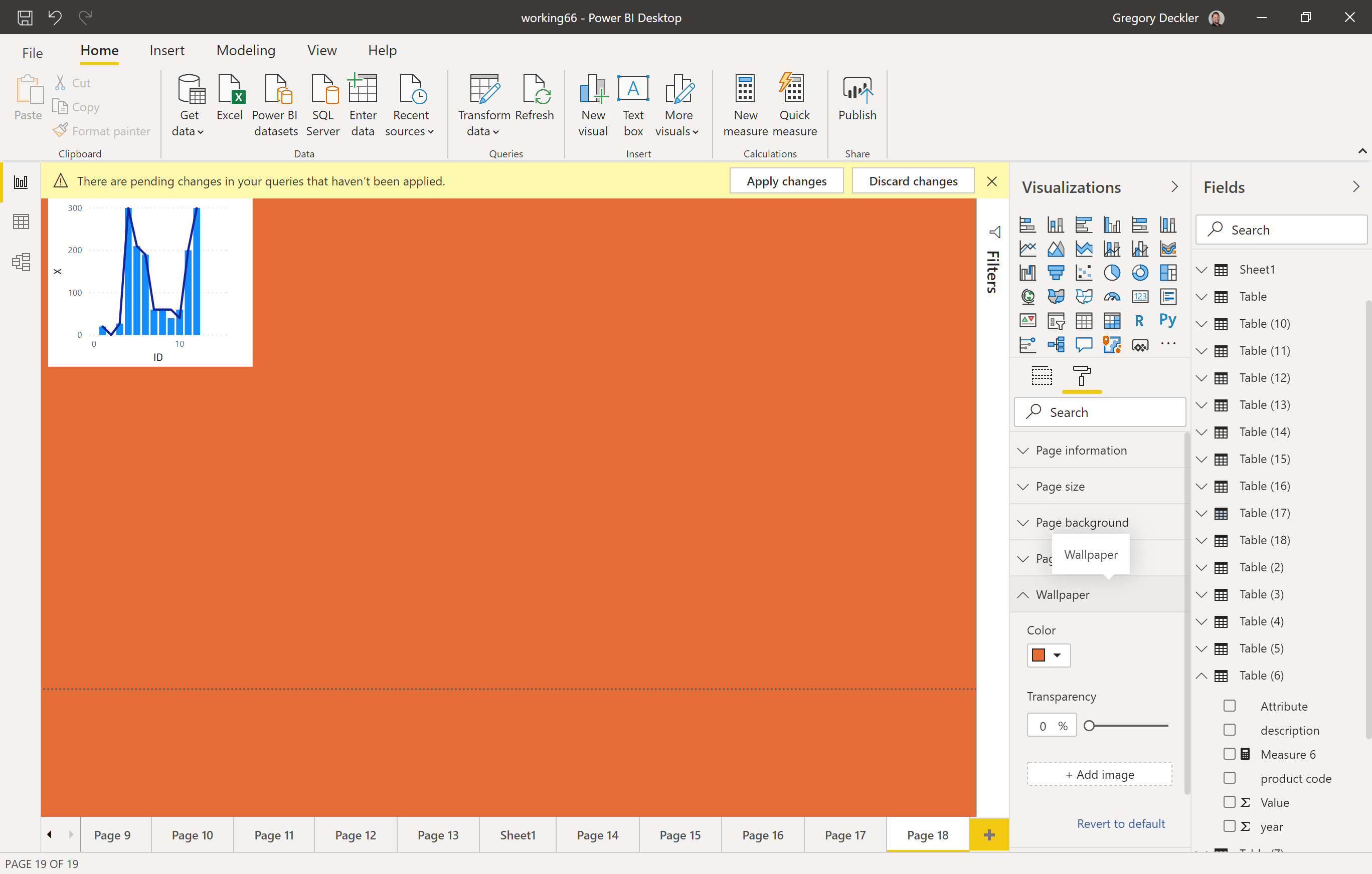 Solved: How to get rid of the bottom block in my report - Microsoft ...