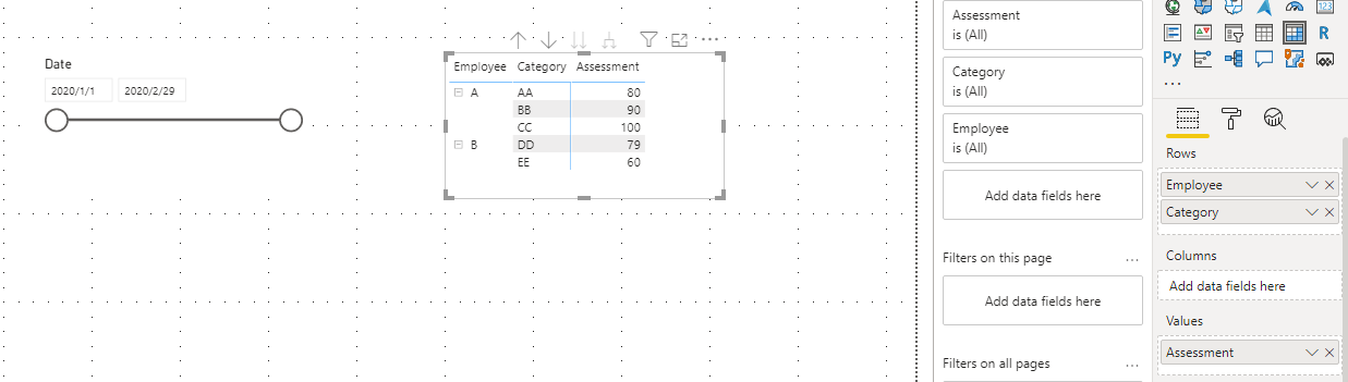 Solved: Filter visual based on an inactive relationship - Microsoft ...