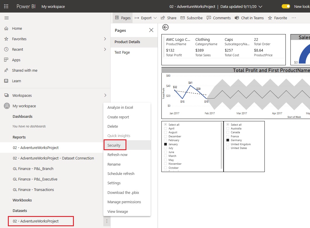 Solved: How to test RLS for all reports that share a singl ...