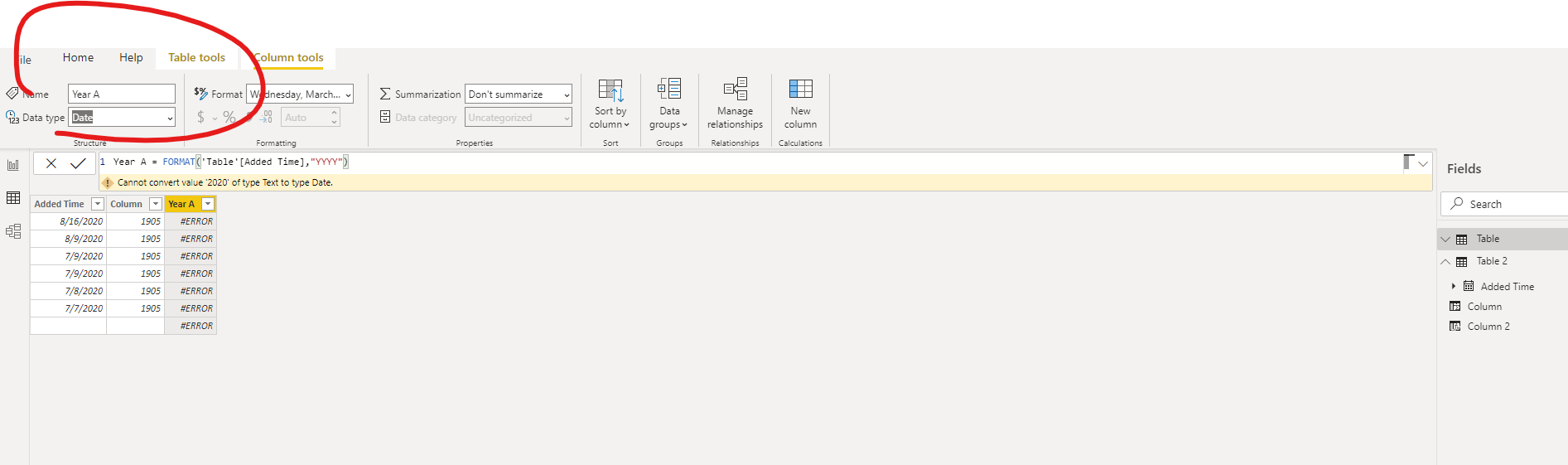 Solved Year And Month Function Microsoft Fabric Community
