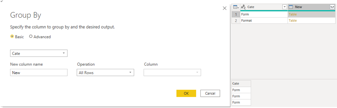 Group rows in table visual - Microsoft Fabric Community