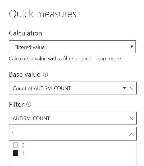 Solved: Table counting 0s as well as 1s - Microsoft Fabric Community
