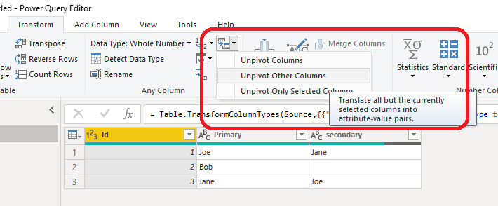 Solved: One columnn to two column relationship - Microsoft Fabric Community