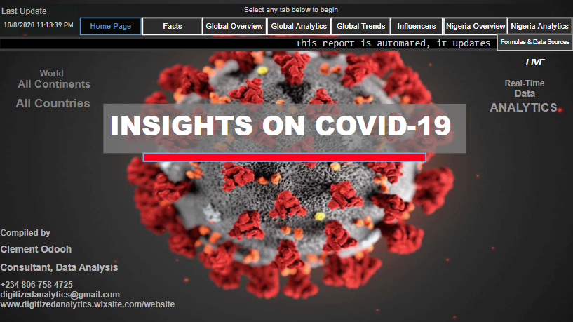 INSIGHTS ON COVID-19 - Microsoft Fabric Community