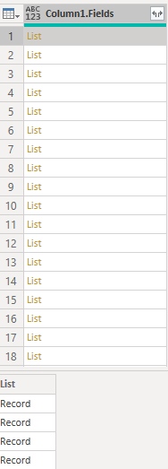 Solved: How to expand a table column, each row having a li ...