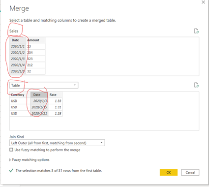 Solved: Pulling rate from exchage rate table - Microsoft Fabric Community