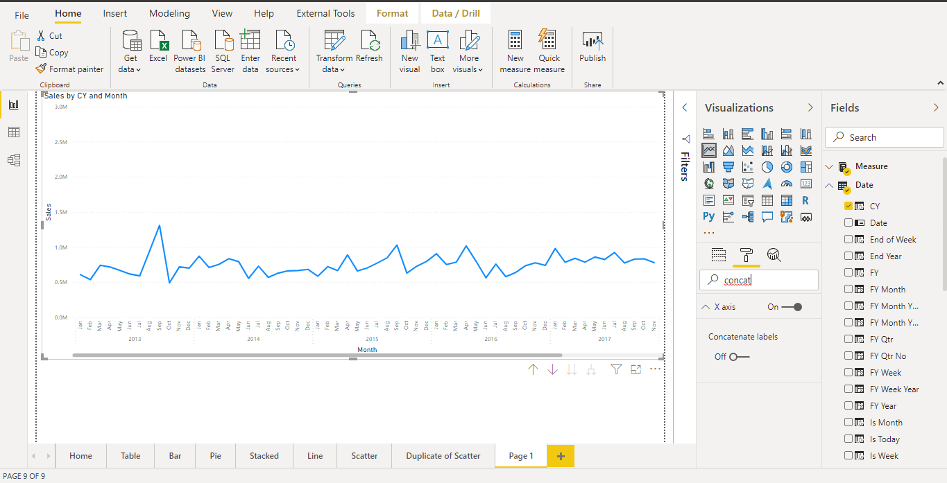 Solved Powerbi Chart Can Do In Excel But Not In Powerbi Microsoft