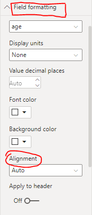 Matrix header and Value formatting - Microsoft Fabric Community