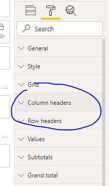 Create power bi table theme with json: table heade... - Microsoft ...