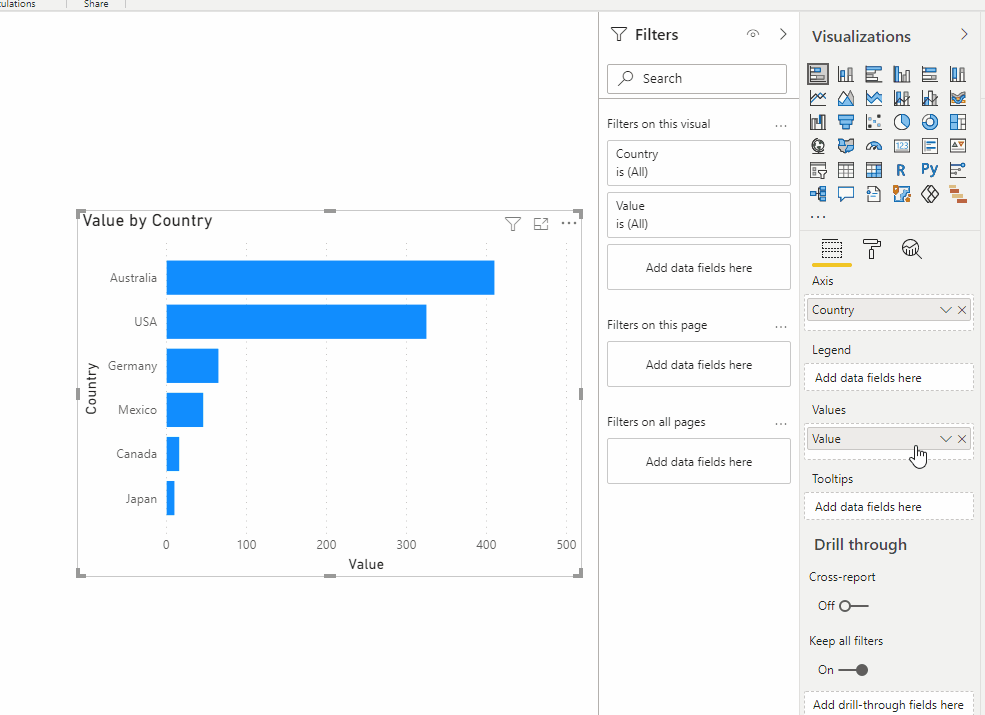 Solved: Left align headers on bar charts - Microsoft Fabric Community