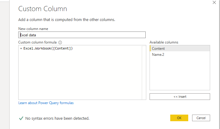 Excel.Workbook Error , Double Counts - Microsoft Fabric Community