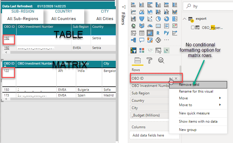 Solved: URL Links in Matrix Rows? - Microsoft Fabric Community