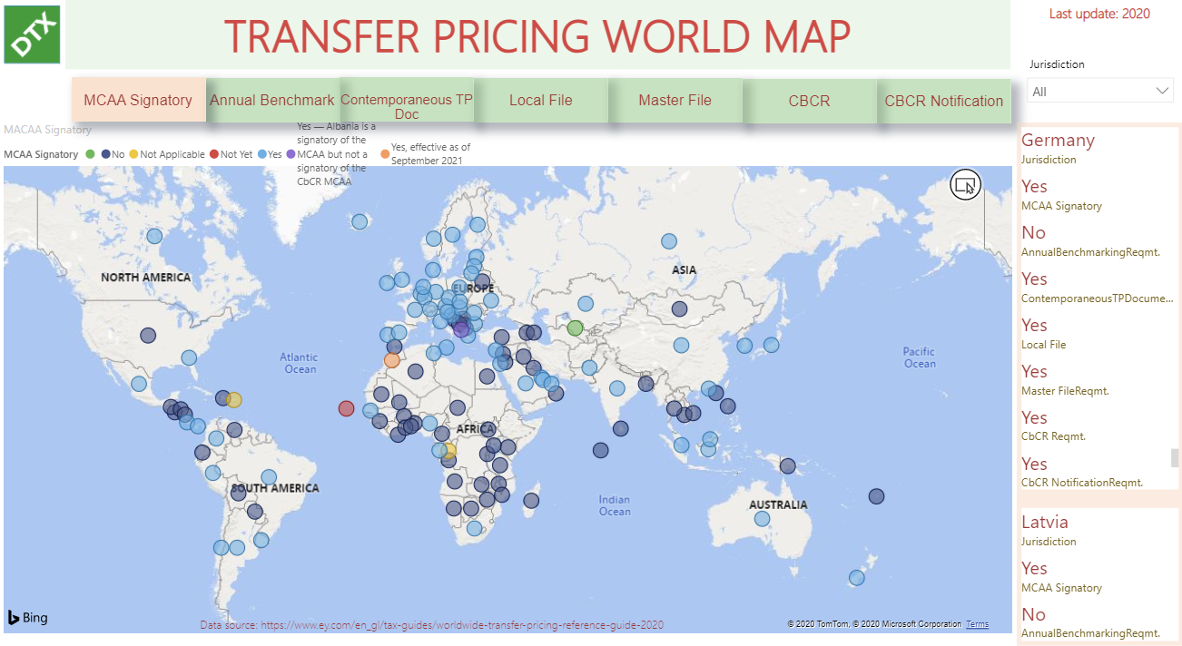 Transfer Pricing - TP World Map Analysis with Powe... - Microsoft ...