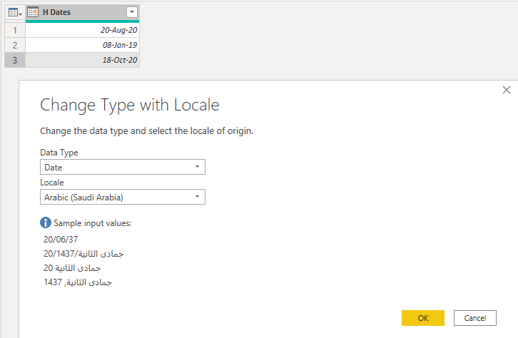 Solved: Arabic (Hajri) Dates converter - Microsoft Fabric Community