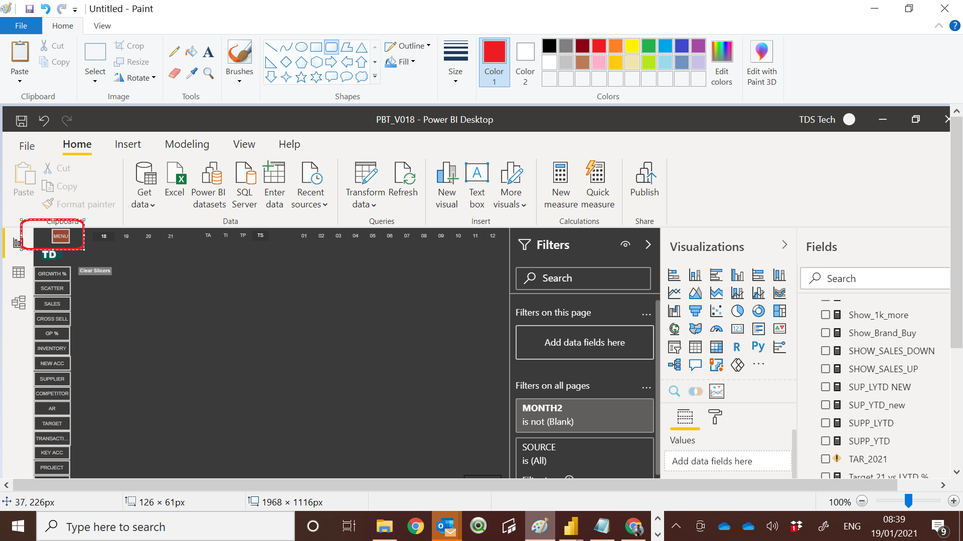 Solved: WHY PBI DESKSTOP menu button must trigger by Press ...