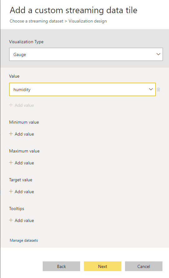 Power BI Service dashboard does not populate data ... - Microsoft ...