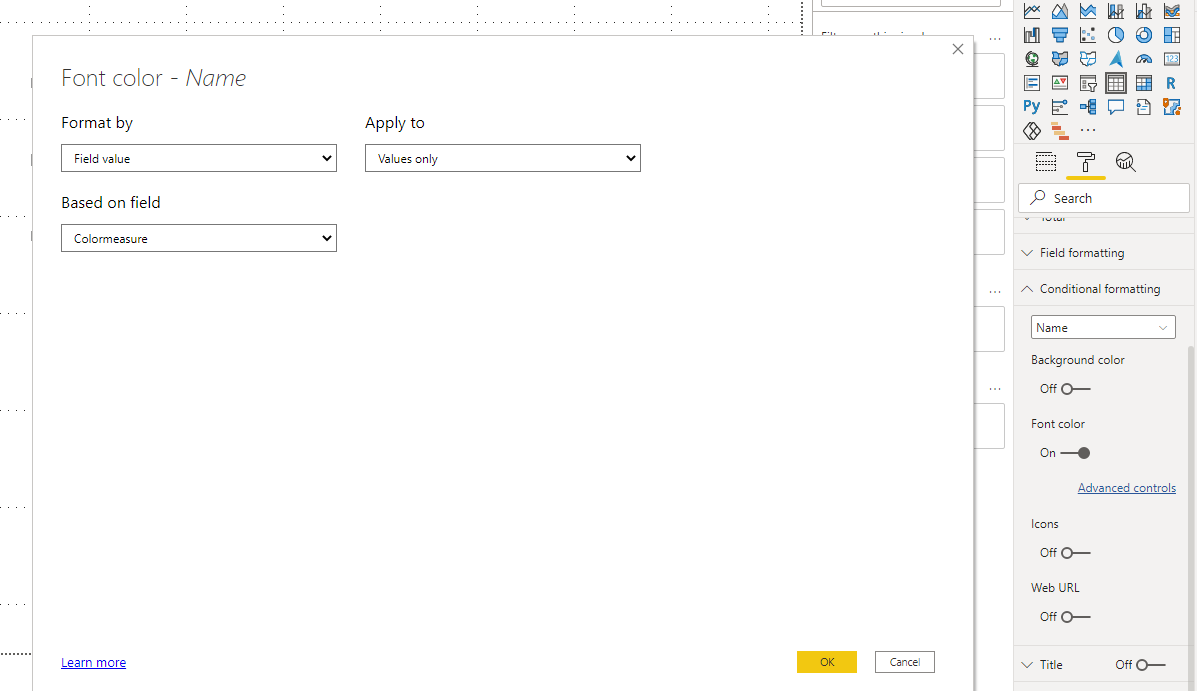Solved: Highlight one row in a table based on selection fr ...