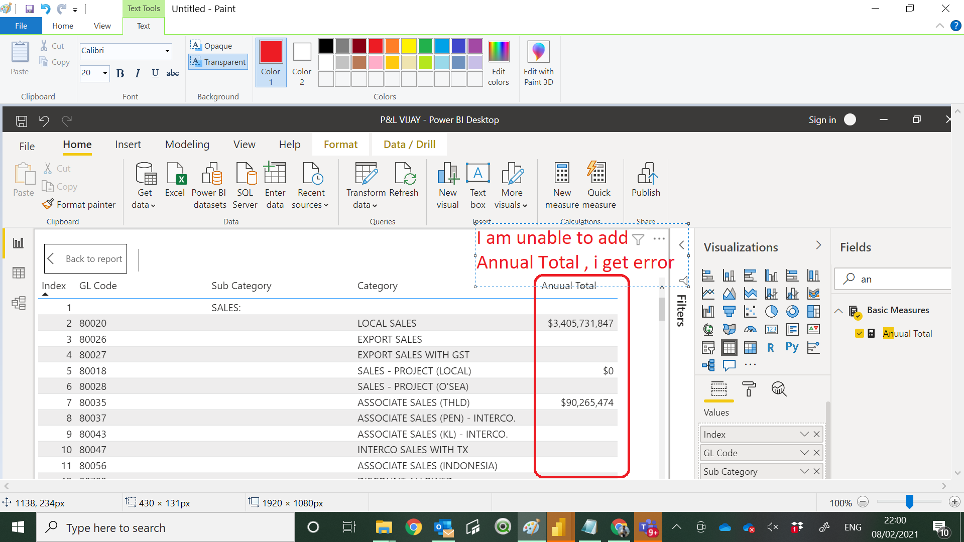 How to use PBI create P&L statement ? - Microsoft Fabric Community