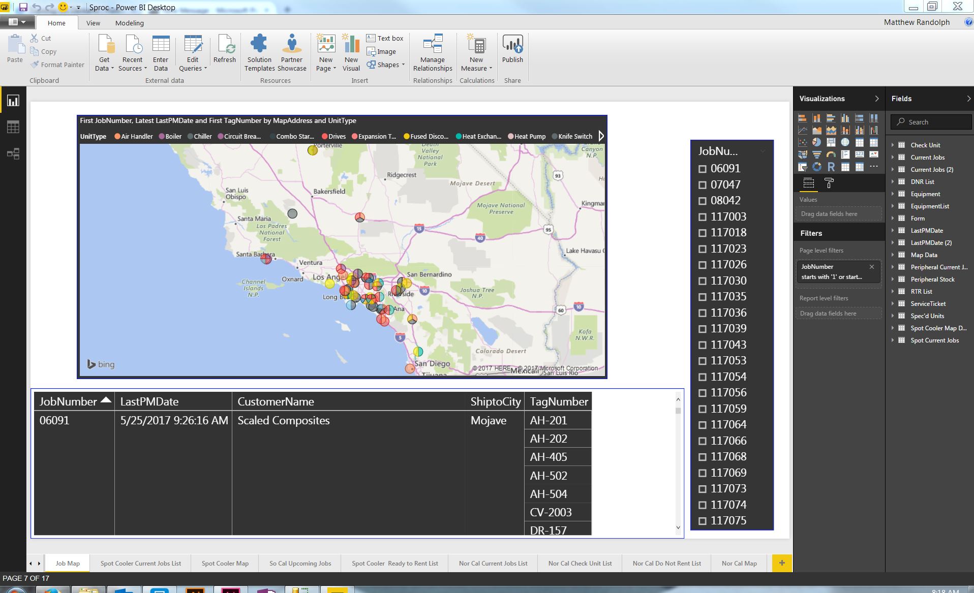 Solved: Map Visualization shows data points in Desktop. No ...