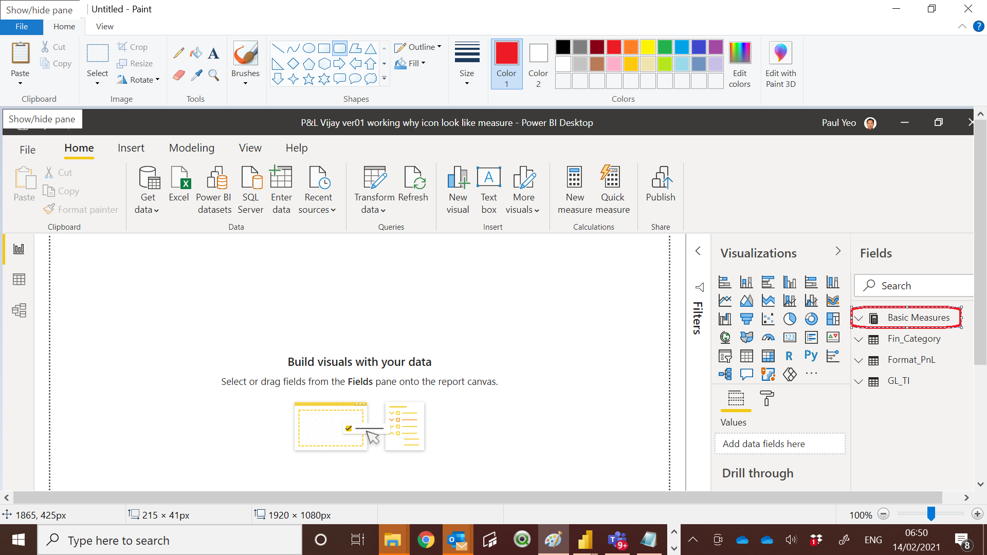 Solved: How to make measure icon look like measure ? - Microsoft Fabric ...