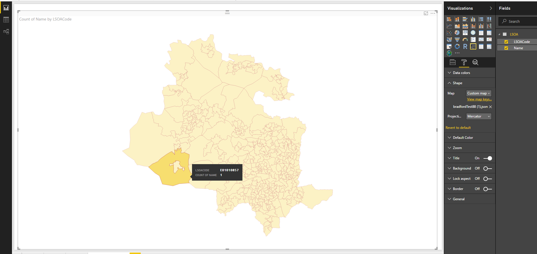 ArcGIS map preview - UK census boundaries - Microsoft Fabric Community