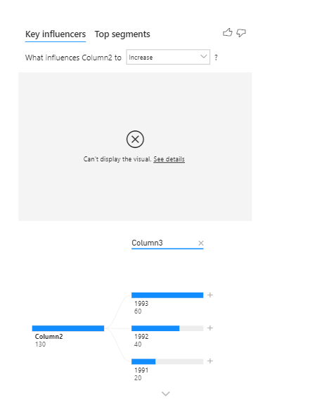 Problem with Key Influencer Chart when Embedding i... - Microsoft ...