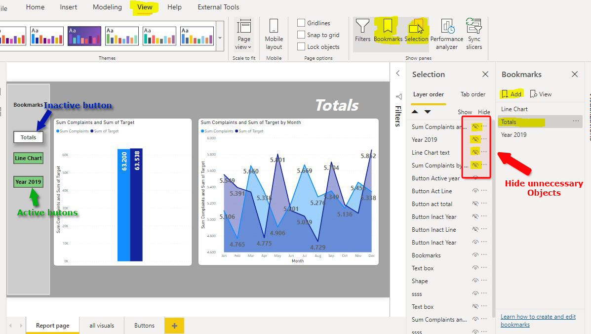 Solved: How to create Radio Buttons in Power BI Dashboard ...