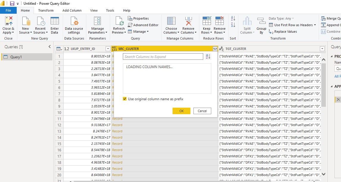 Unable To Expand Columns Which Have Json Values W Microsoft Fabric Community