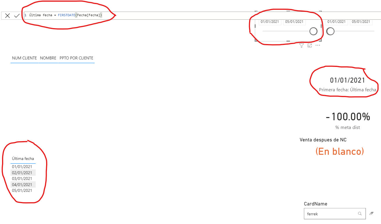 Solved: FIRSTDATE nor working - Microsoft Fabric Community