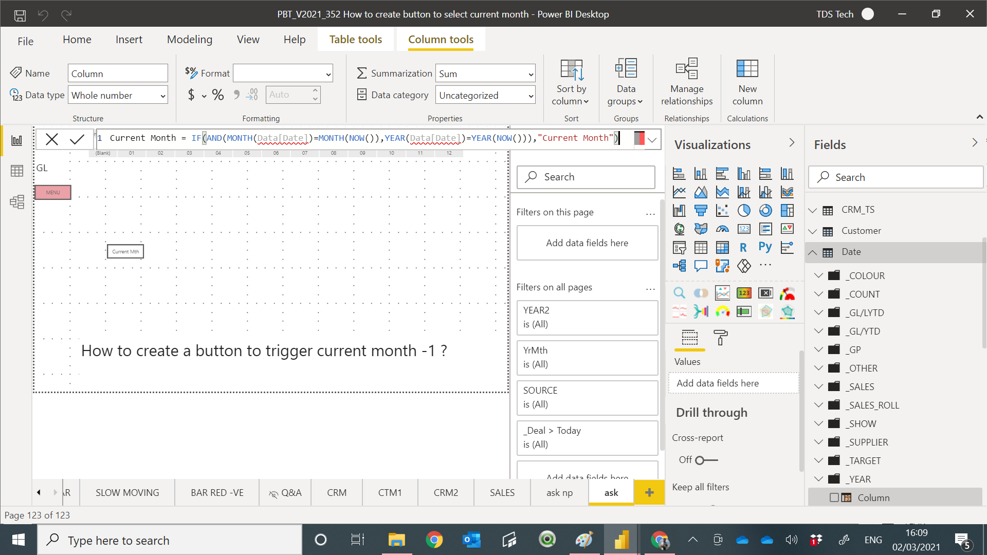Solved: How to create a button when trigger it will select ...