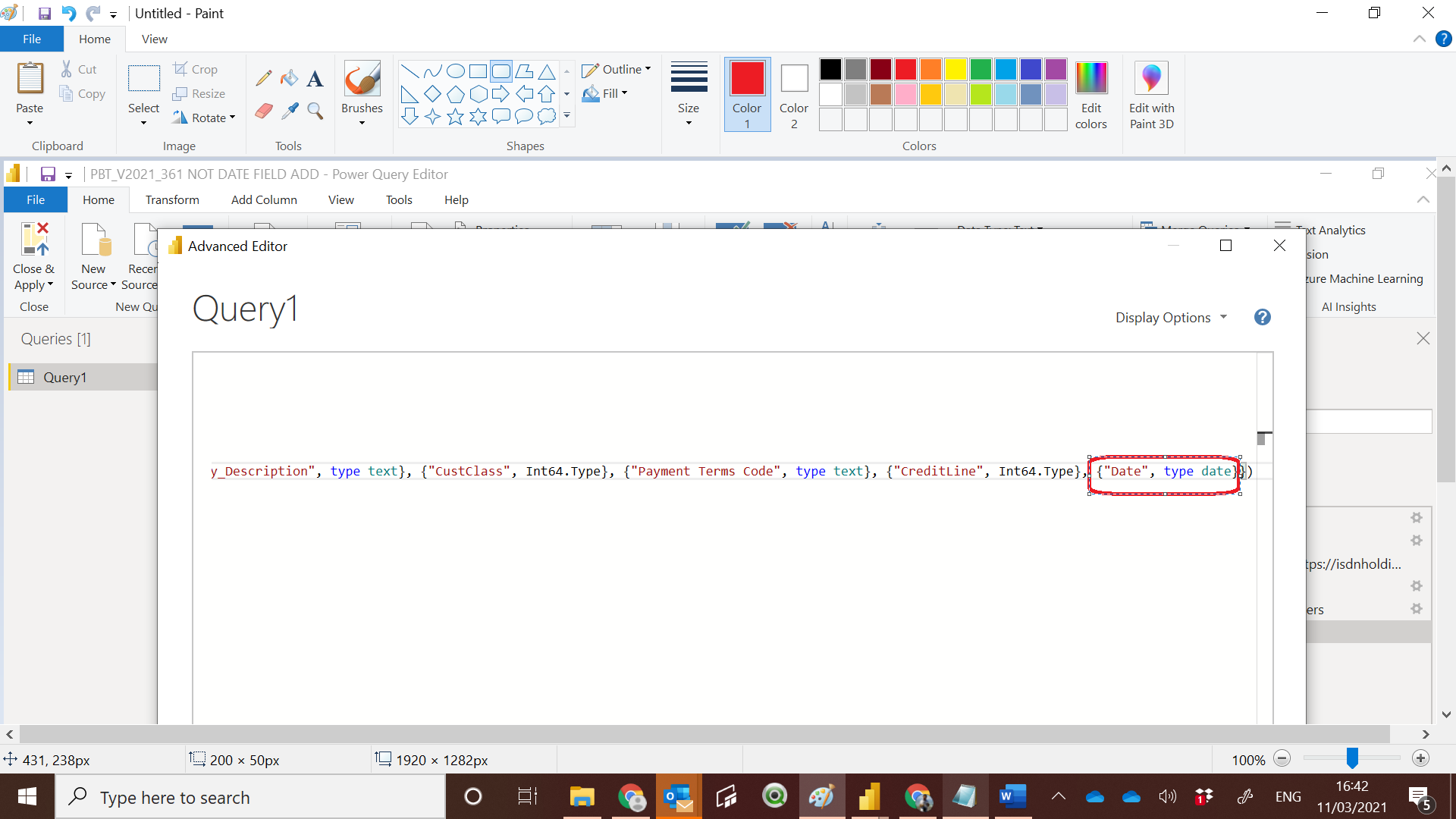 How to add one more field Date into my PBI file ? - Microsoft Fabric ...