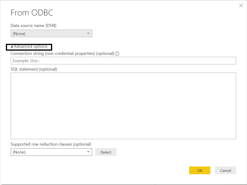 Solved: how to SQL Statement to create report in Power BI ...